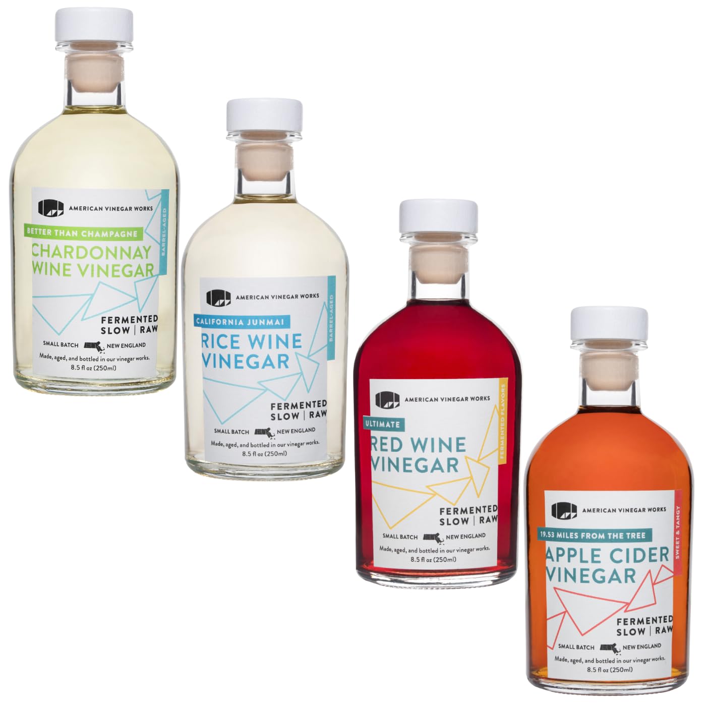 Amazon.com : American Vinegar Works - Essentials Kitchen Vinegars ...