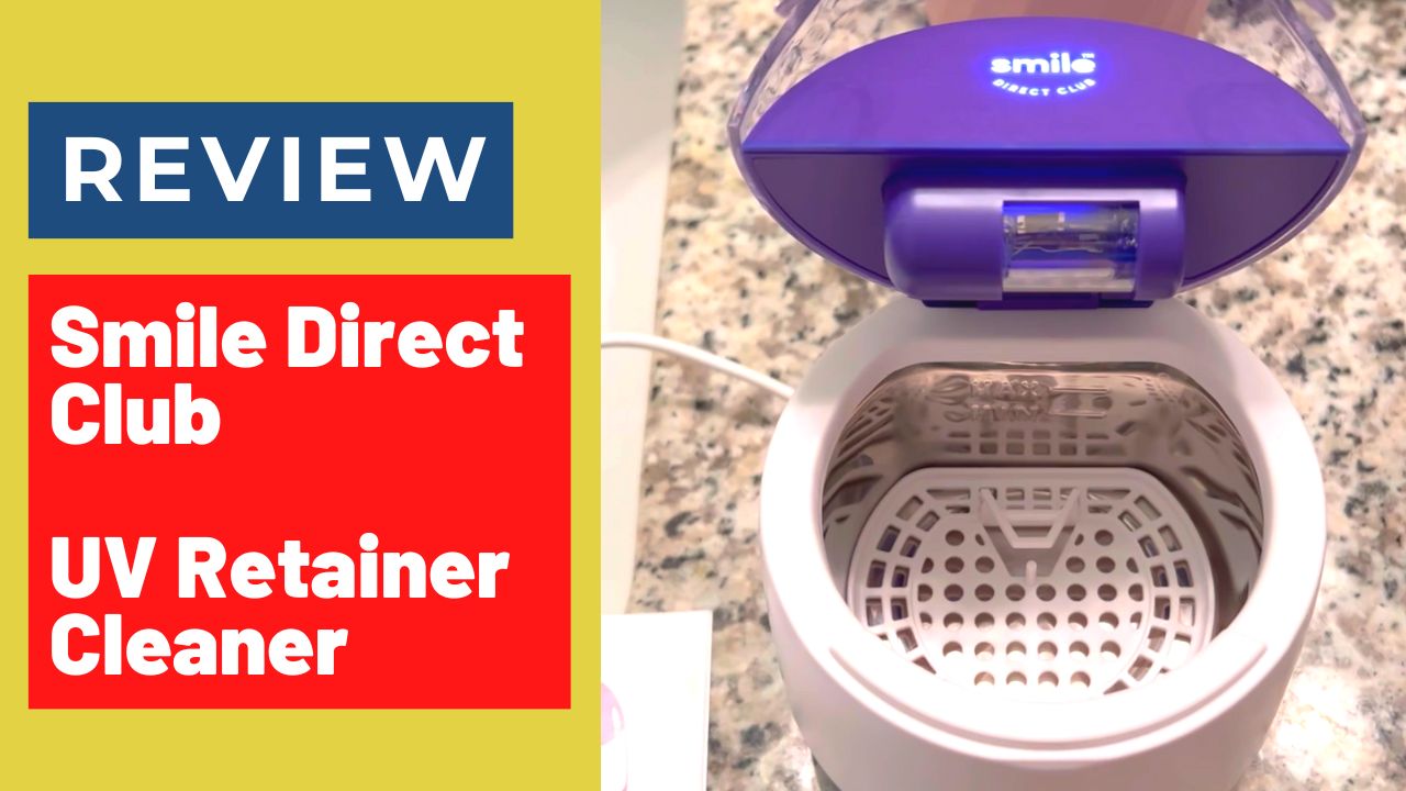 Watch Smile Direct Club retainer cleaner in action! on Amazon Live