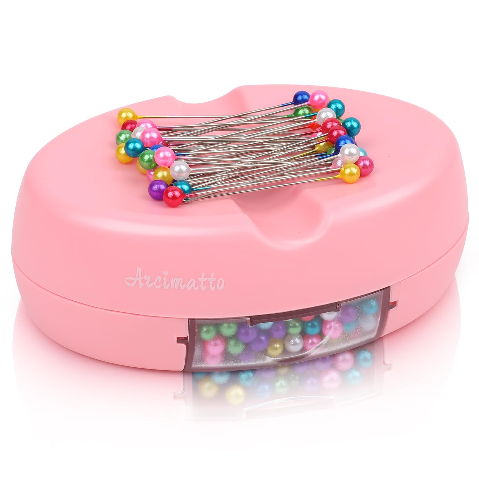 Amazon.com: Arcimatto Magnetic Pin Holder, Strong Magnet Pincushion ...