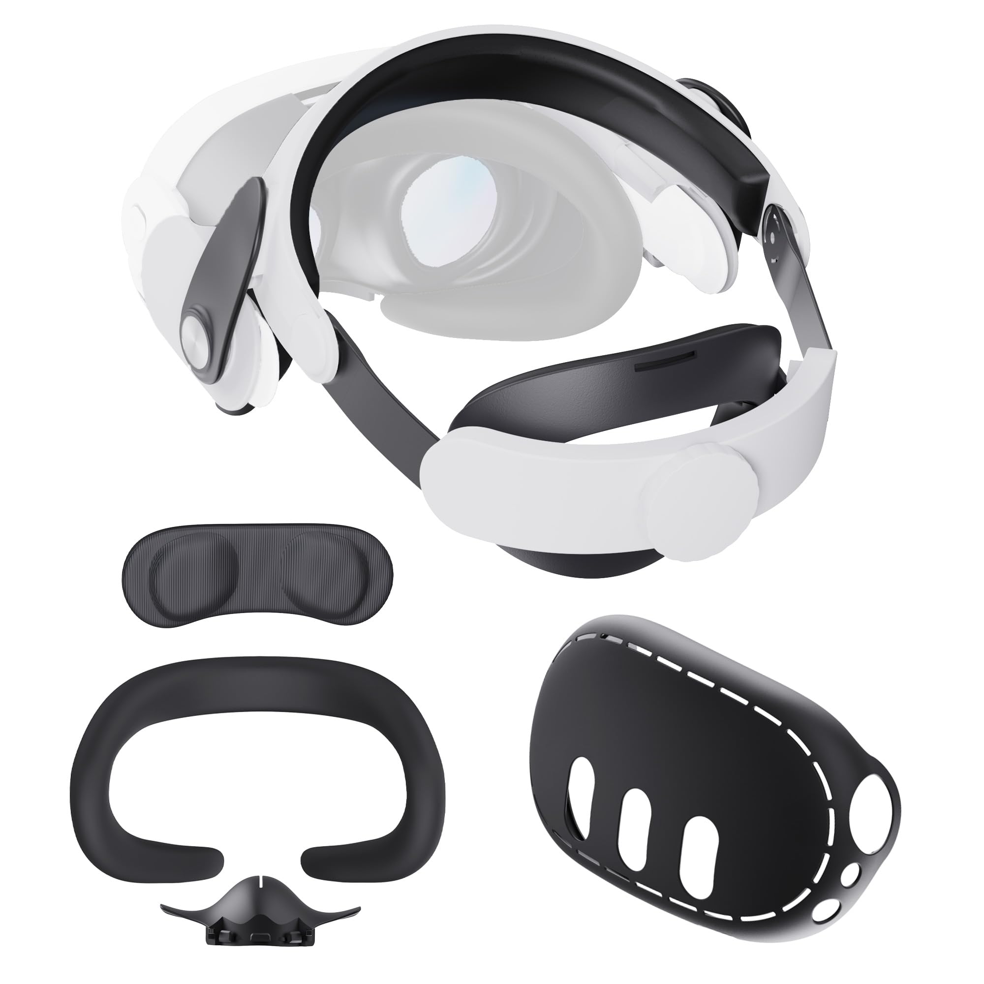 APEXINNO VR Accessories Set for Meta Quest 3, Elite Head Strap ...