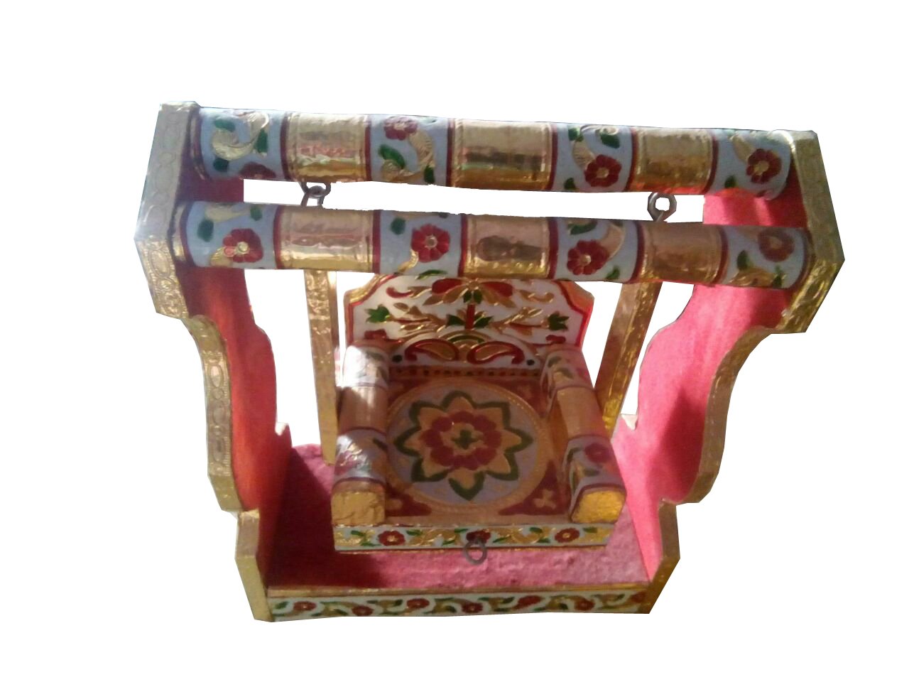 Buy Single Peacock Lord Krishna KANHA JHULA Design BAL LADDU Gopal ...