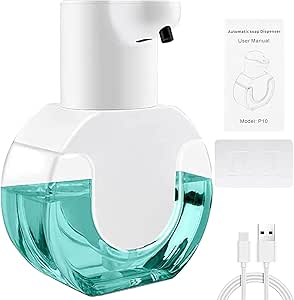 Amazon.com: 420ml Automatic Soap Dispenser, Touchless Hand Sanitizer Dispenser with Sensor 4 ...