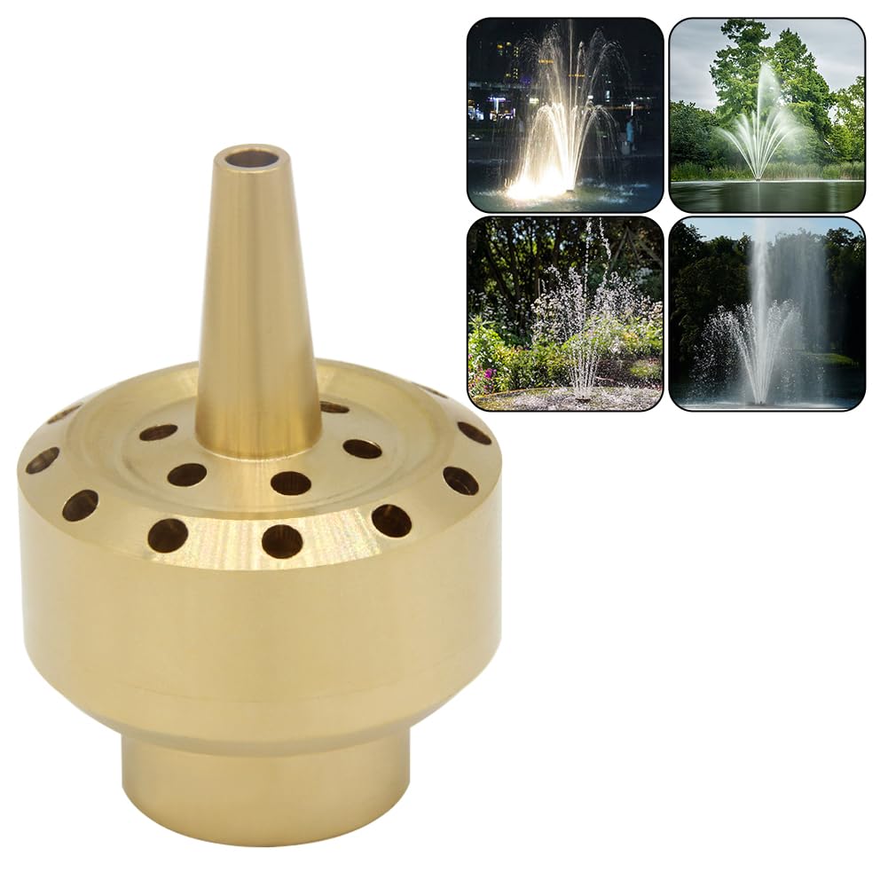 Amazon.com: Hooshing Brass Fountain Nozzle Heads 3/4" DN20 Column Multi ...