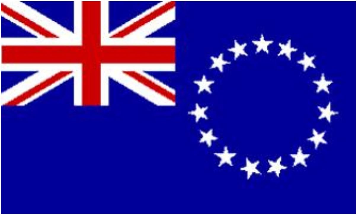 Amazon.com: Cook Islands Flag 5ft x 3ft : Patio, Lawn & Garden