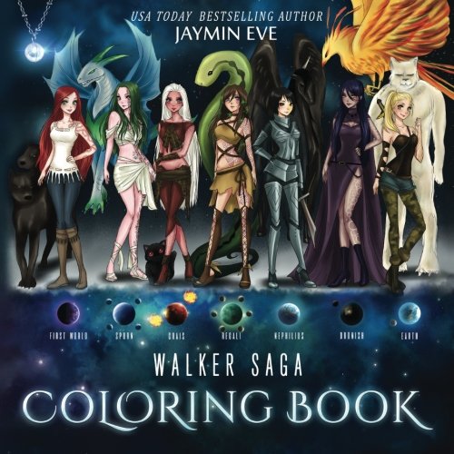 Walker Saga Coloring Book: Eve, Jaymin: 9781540632708: Amazon.com: Books
