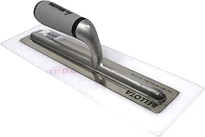 Bellota 2mm Polycarbonate Smoothing Trowel with Open Handle for Stucco ...