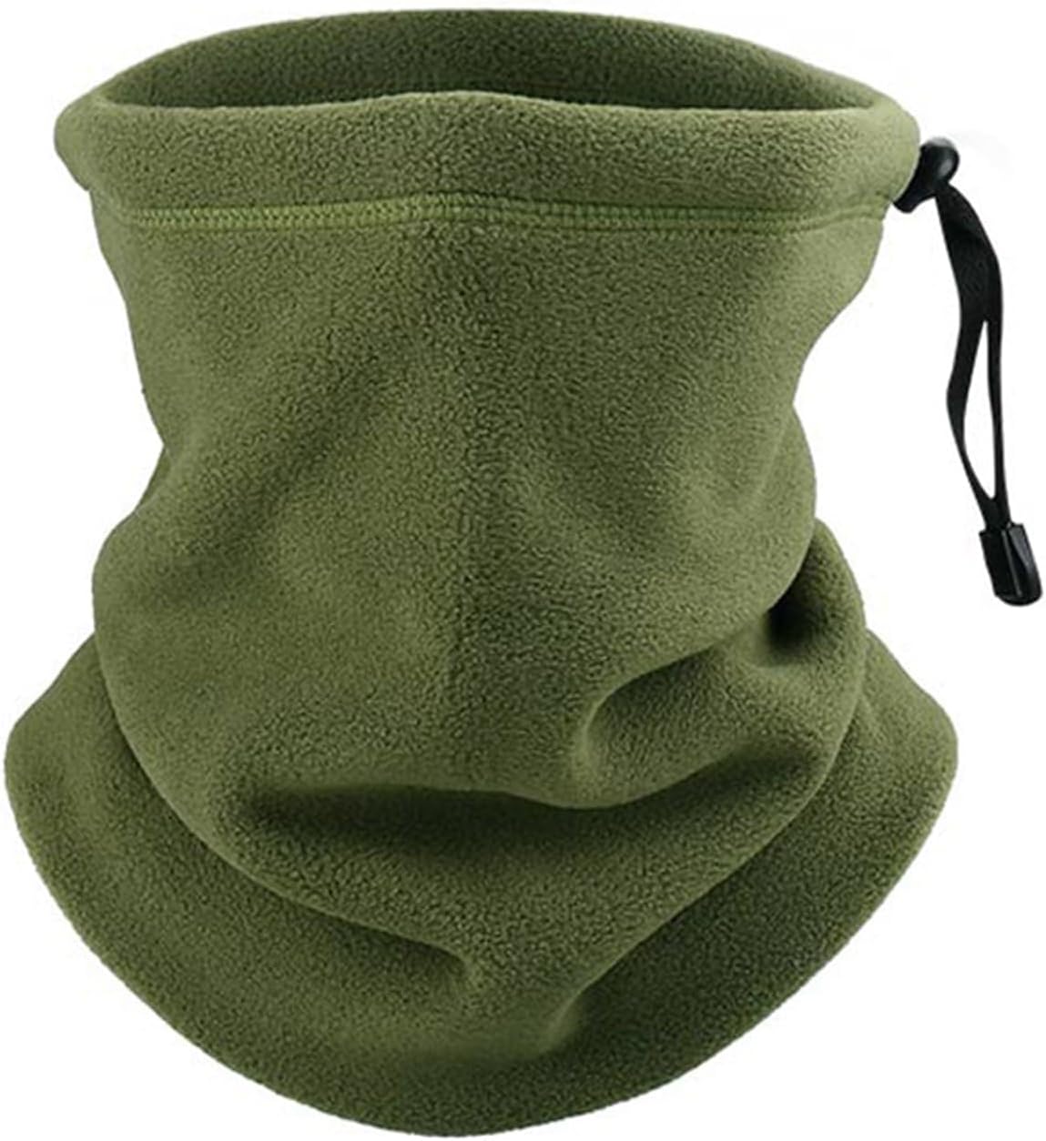 Amazon.com: Sinknap Soft Neck Warmer Gaiter Solid Color Drawstring ...