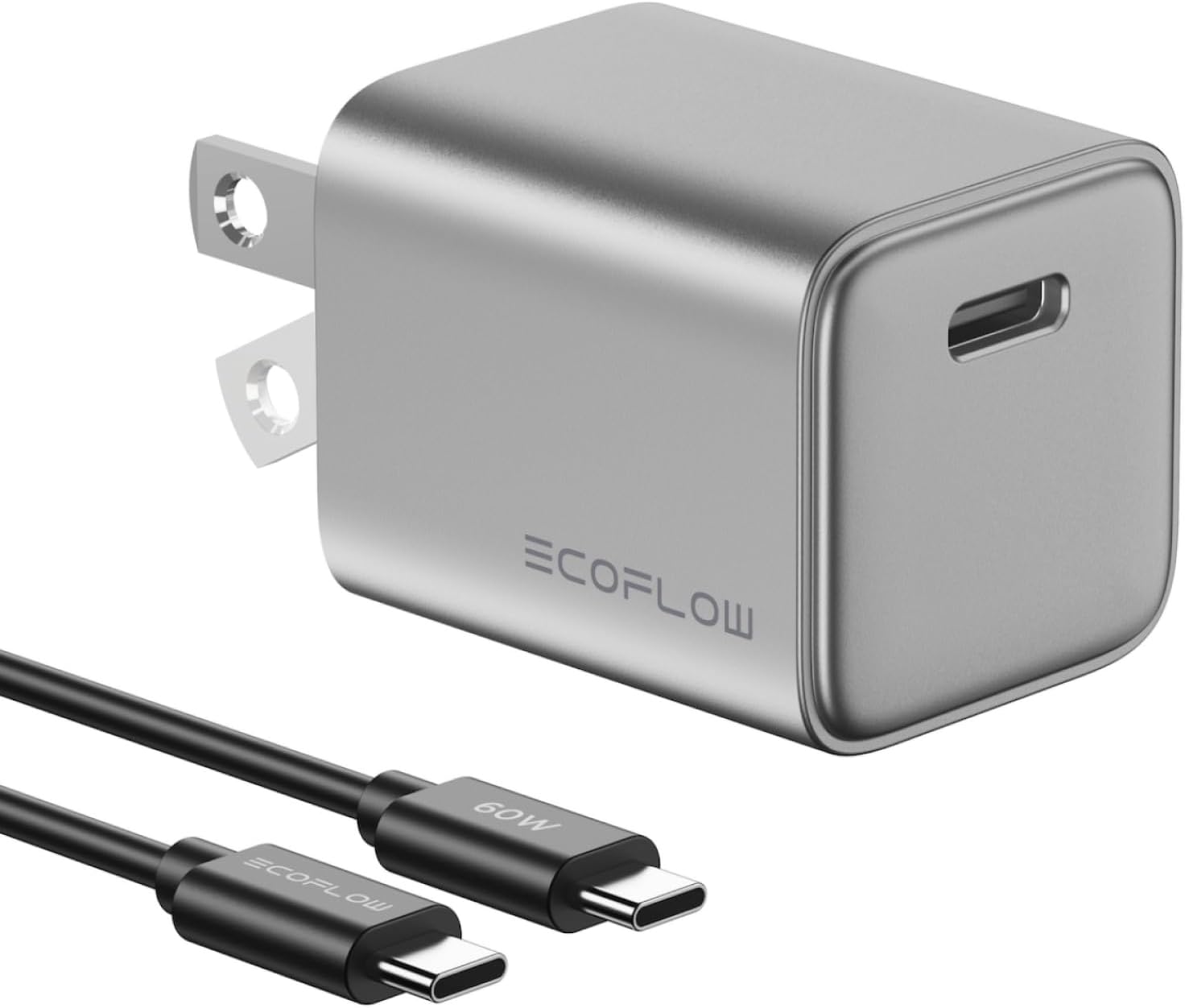 Amazon.com: TECKNET USB C Charger Block, Mini Foldable Plug Charger ...