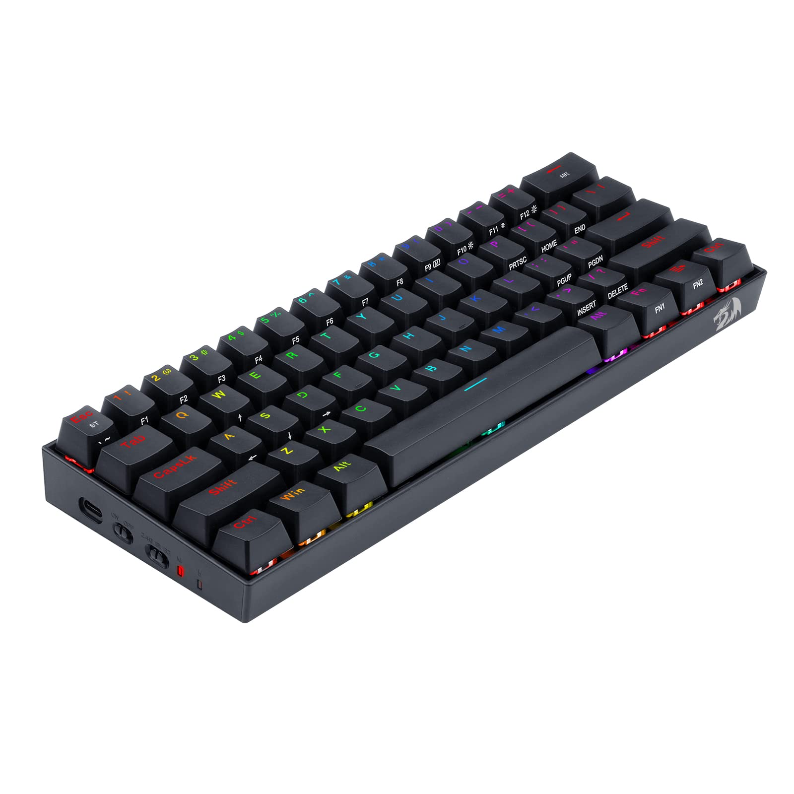 Redragon K530 Pro Draconic 60% Wireless RGB Mechanical Keyboard ...