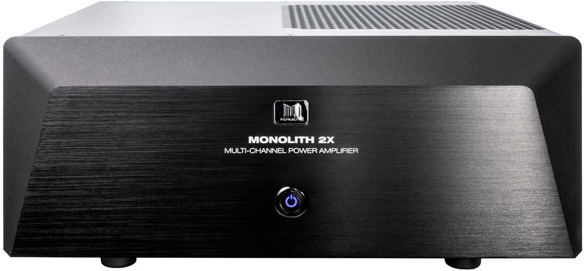 Amazon.com: Monolith Two-Channel Stereo Power Amplifier - Black with ...