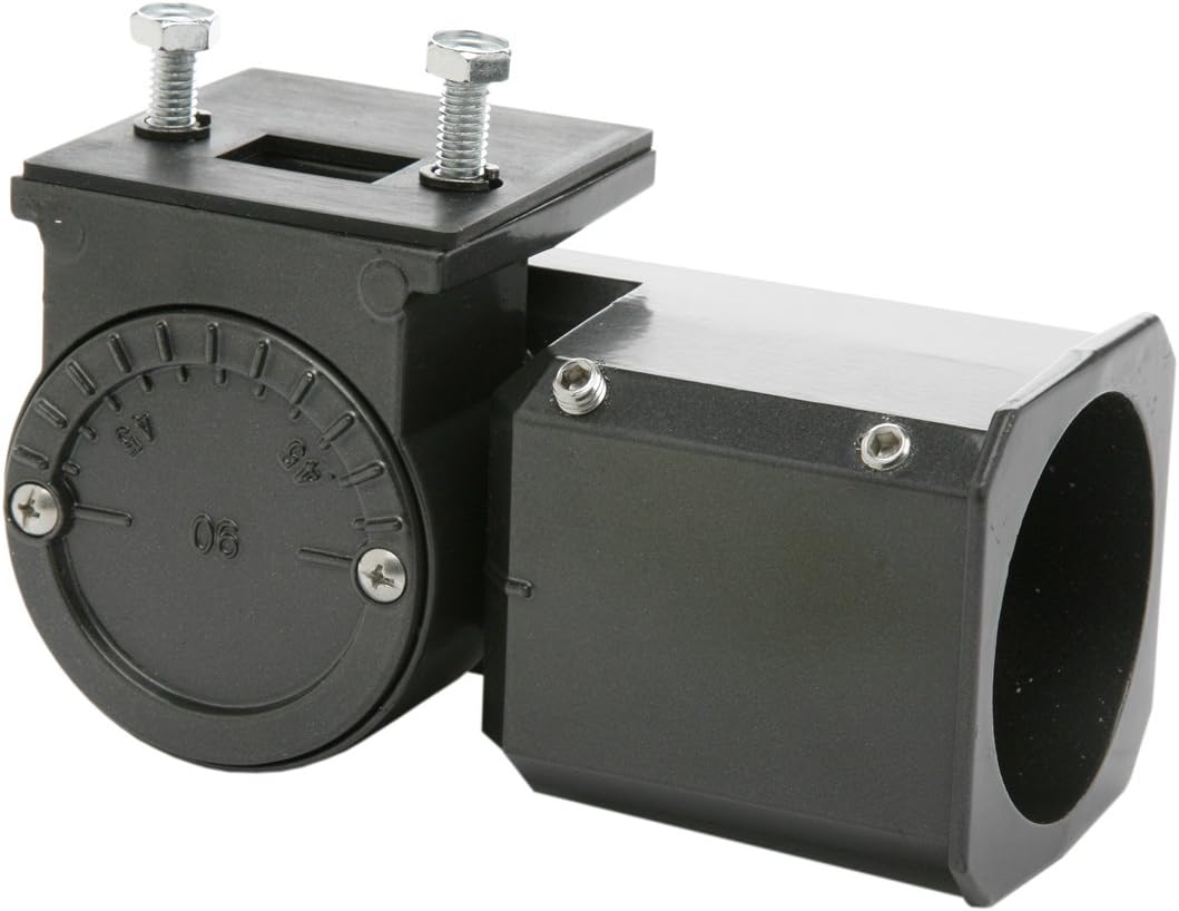 Designers Edge L4310 Adjustable Slip Fitter, Black - Flood Lighting ...