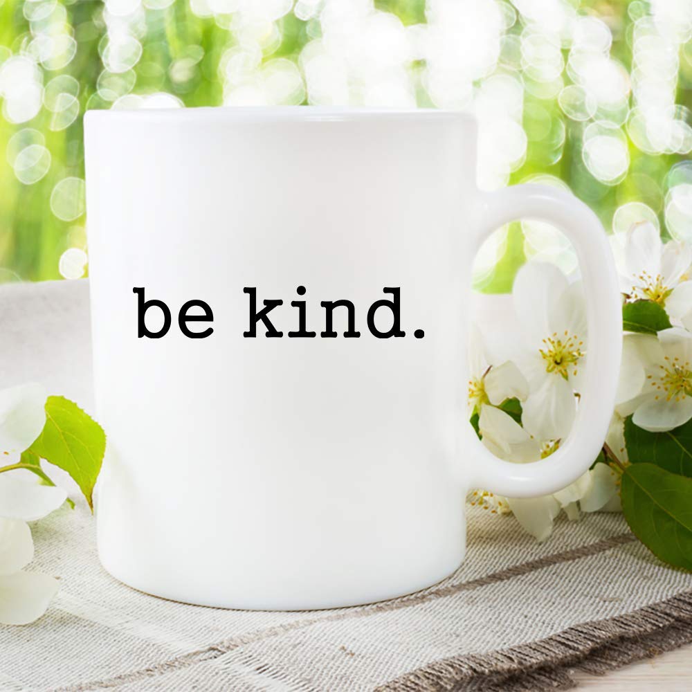 Amazon.com: Be Kind Mug, Motivational, Office Coffee Mug, Tea Mug ...