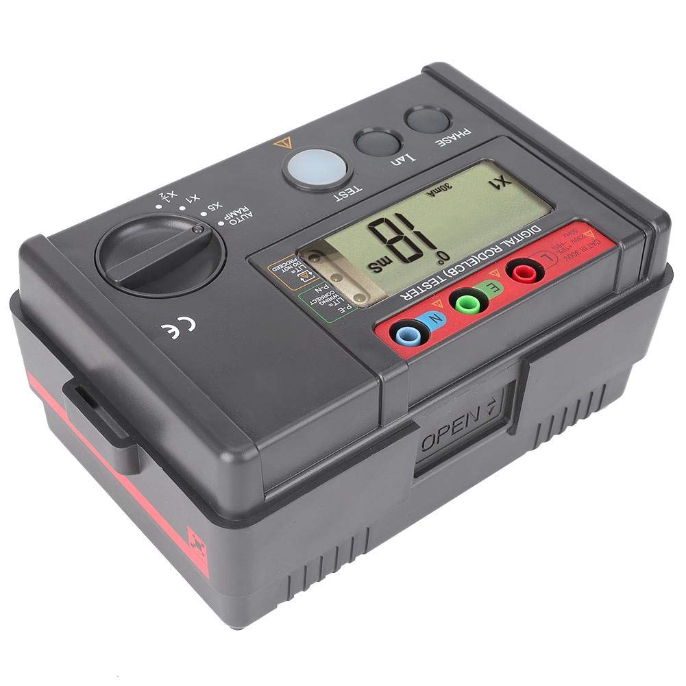 Buy Digital Multimeter RCD ELCB Tester RAMP Leakage Circuit Breaker ...