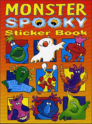Buy Monster Spooky Sticker Book Book Online at Low Prices in India ...