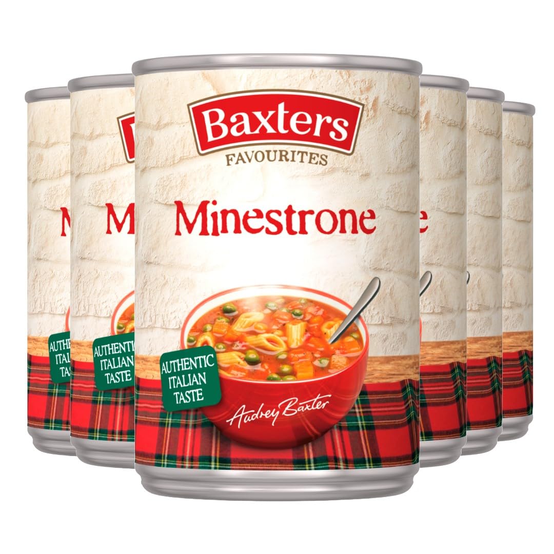 Baxters Favourites Minestrone Soup, 400 g (Pack of 6) : Amazon.co.uk ...