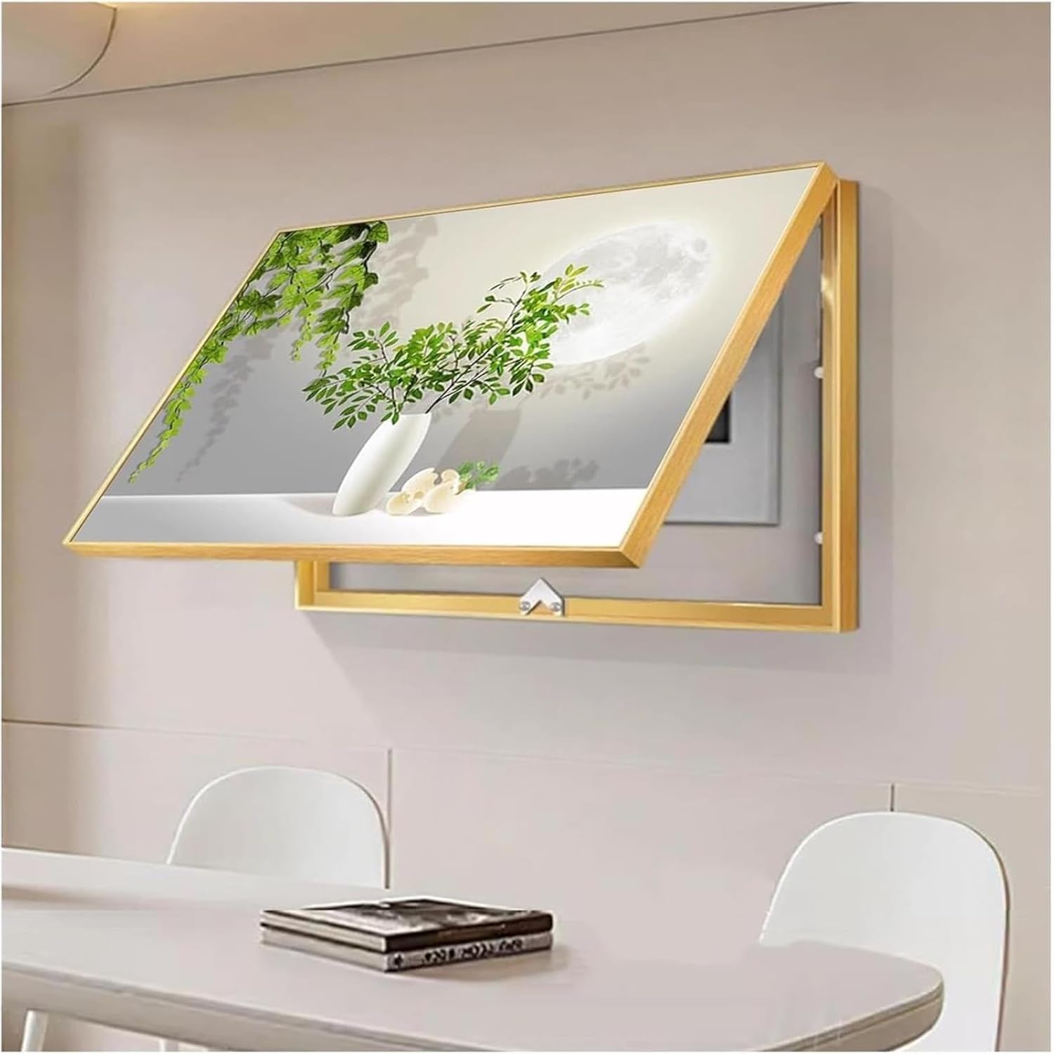 Amazon.com: No-Punching Meter Box Decorative Painting, Modern ...