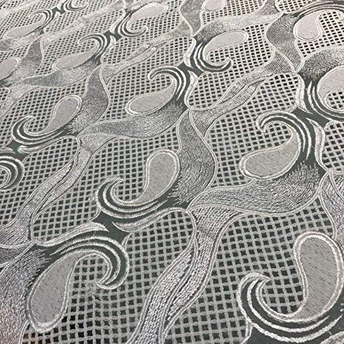 Orient Lace Craft Beautiful Hand Cut Work NET Embroidery Fabric for ...