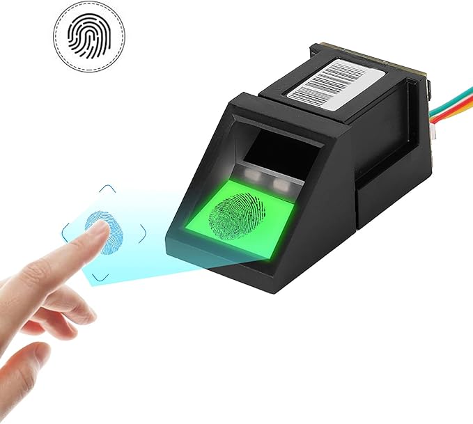 Biometric USB Fingerprint Reader Module Fingerprint Scan Access Control Sensor-Black : Buy ...