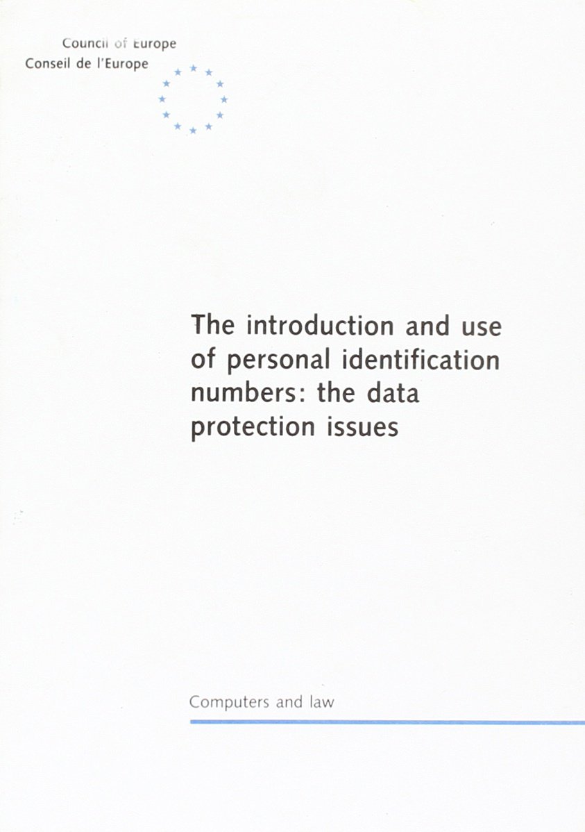 The introduction and use of personal identification numbers: the data ...