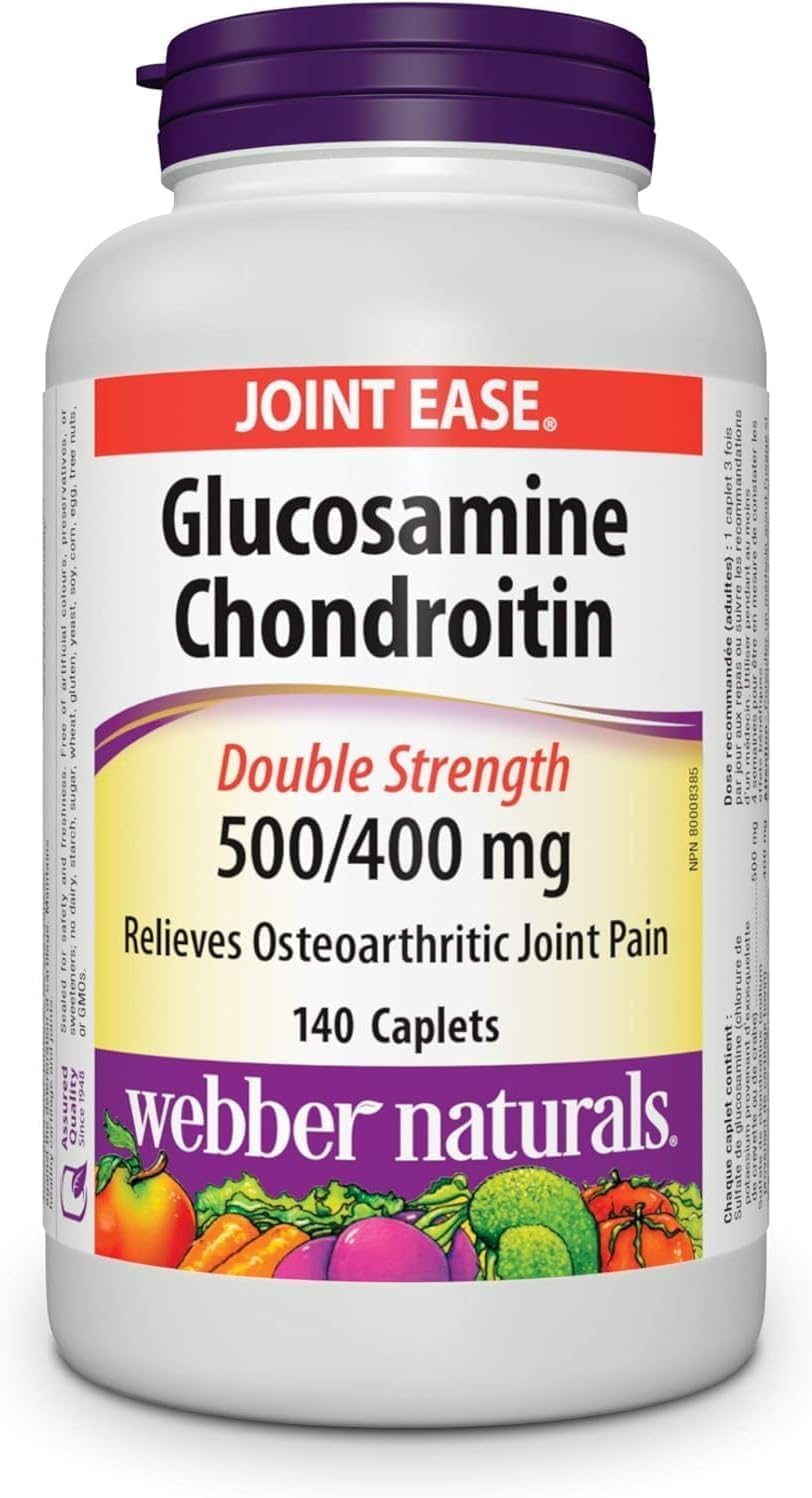 Double-strength joint supplement with glucosamine and chondroitin