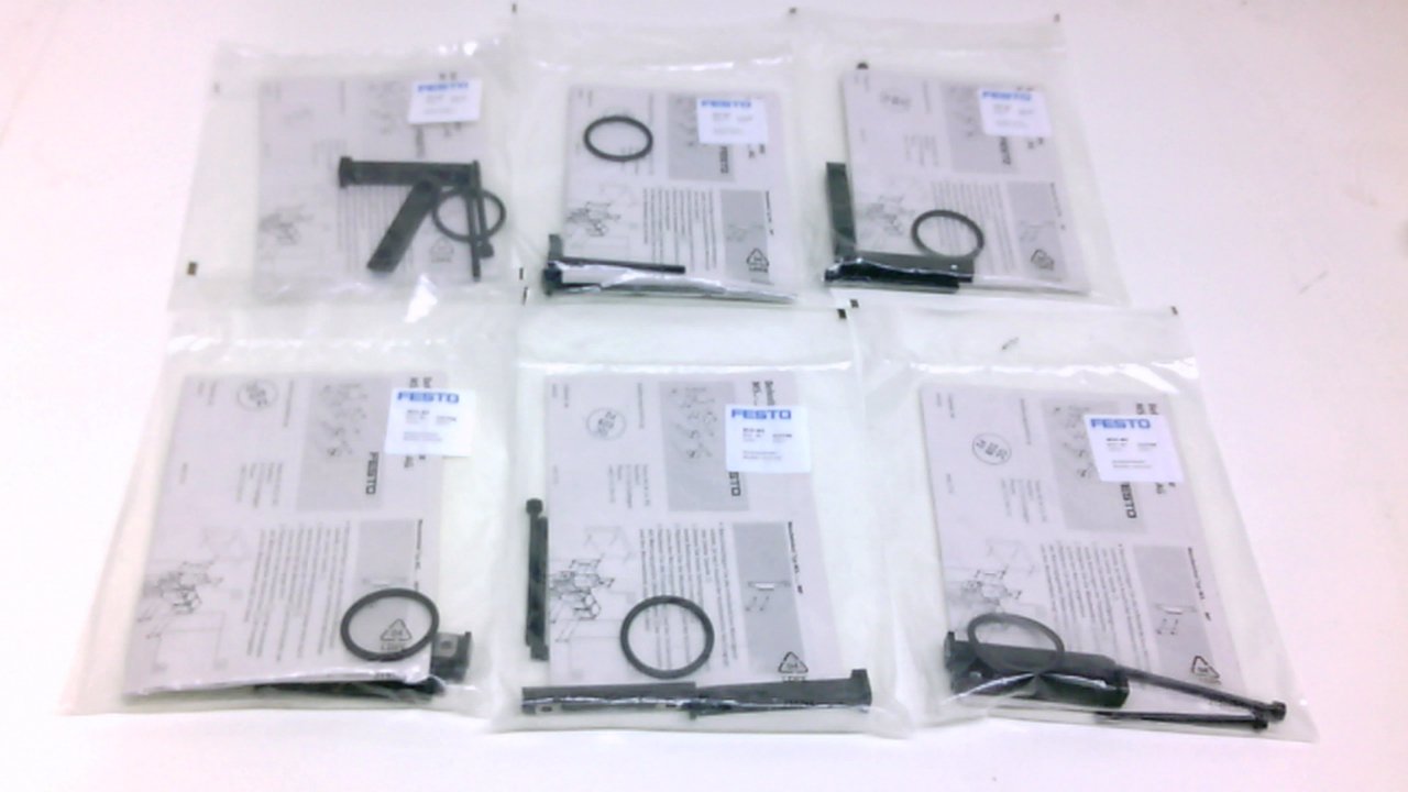 Amazon.com: Festo Ms6-Mv - Pack of 6 - Module Connector Set, Black, Ms6 ...