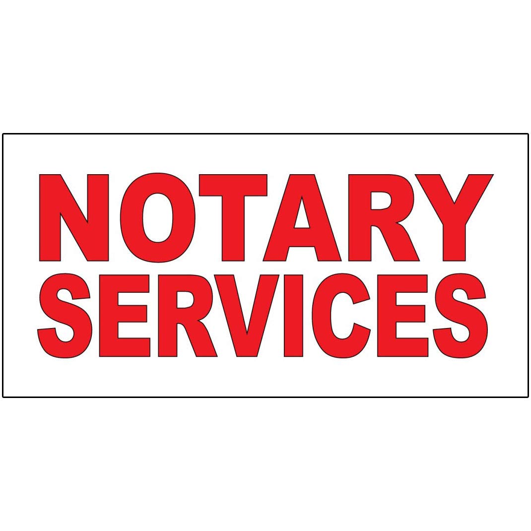 Notary Public Sign