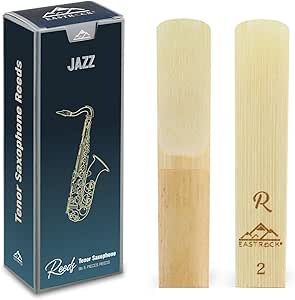 Amazon.com: EASTROCK Jazz Tenor Saxophone Reeds 2.0/2.5/3.0 ...