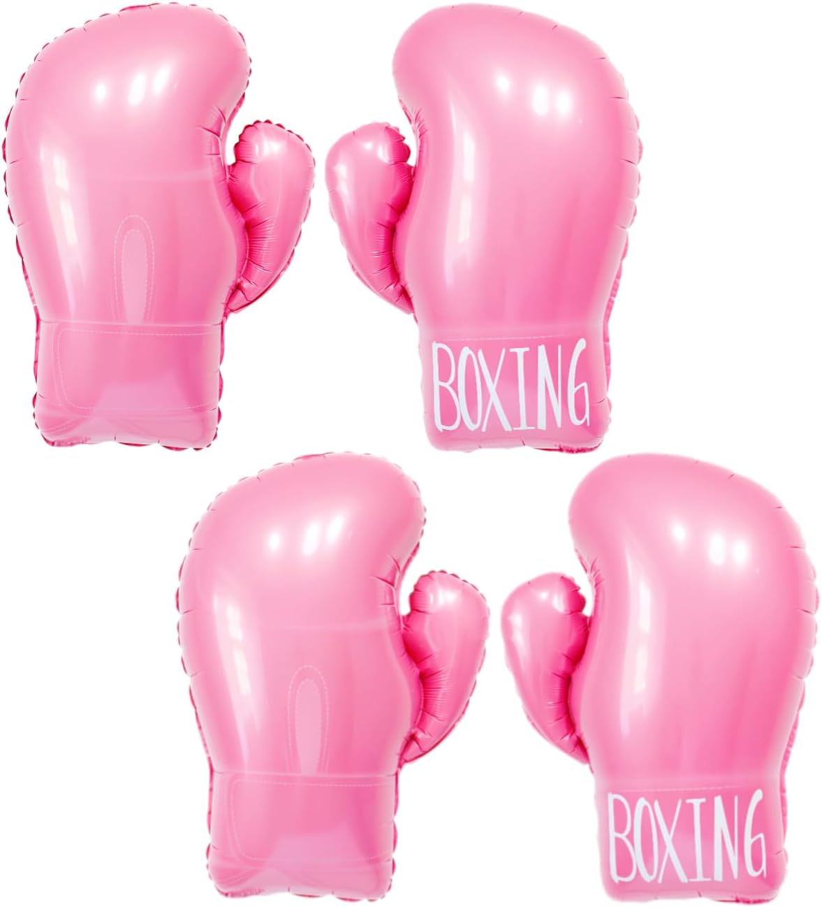Amazon.com: 4Pcs Pink Boxing Birthday Party Decorations/Pink Boxing ...