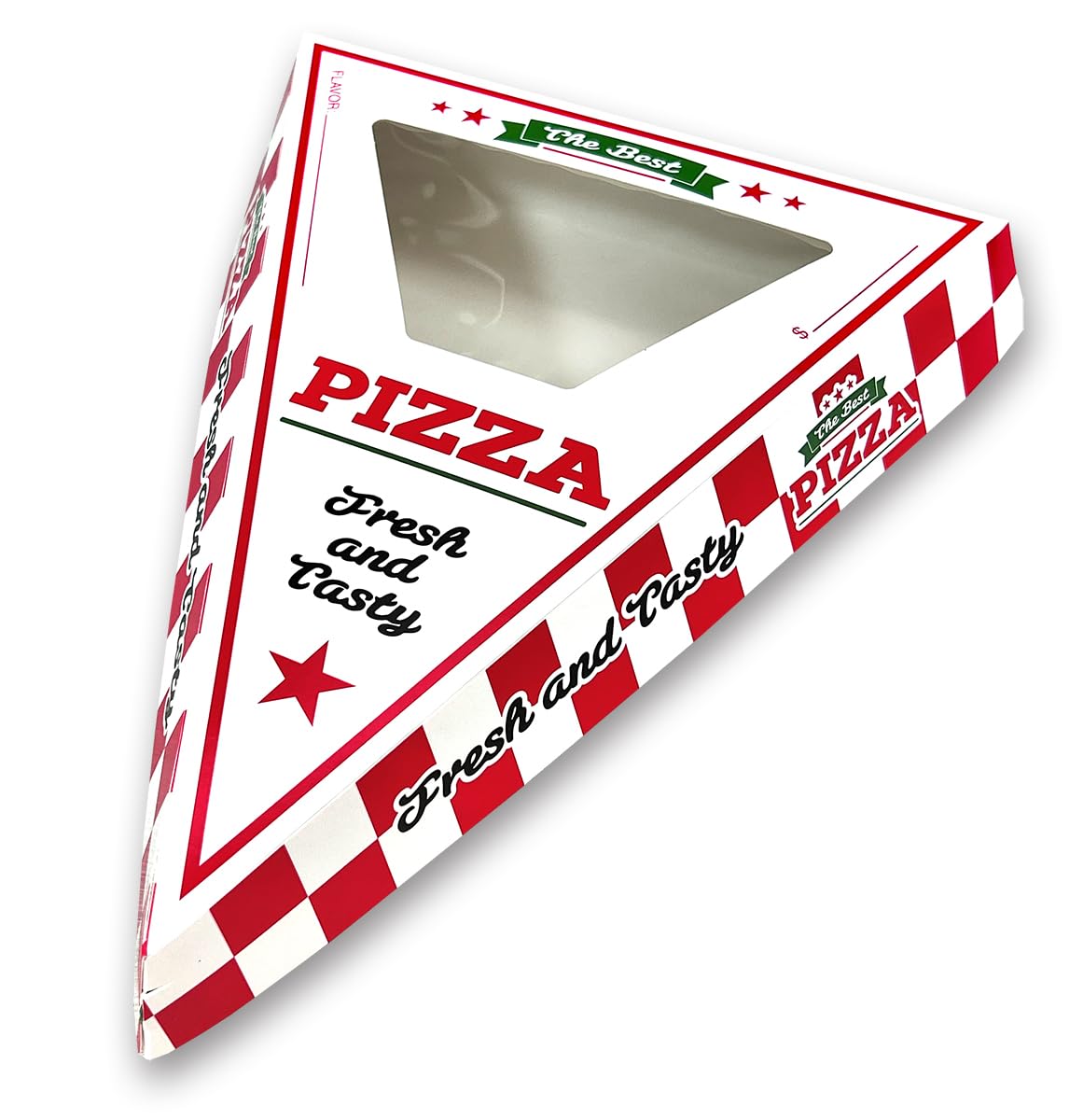 Amazon.com: OlymPak Large Individual Pizza Slice Box | Compostable ...