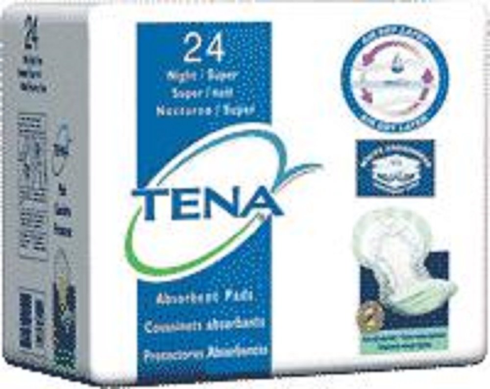 Amazon.com: TENA 62718 - Incontinence Liner Tena Night Heavy Absorbency ...