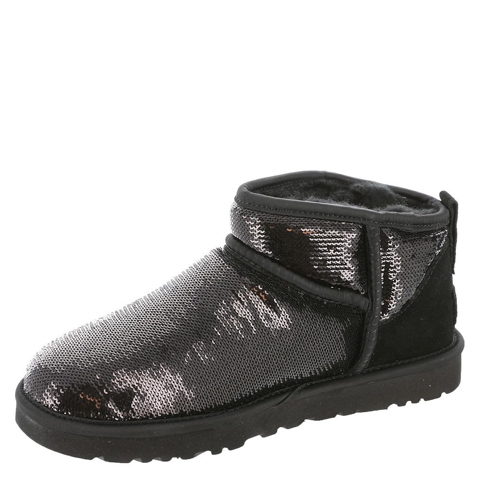 Snapklik.com : UGG Womens Classic Ultra Mini Mirror Ball Boot