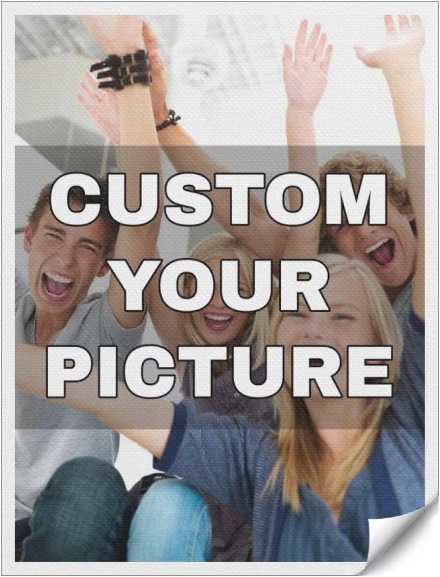 Amazon.com: Personalized Photo to Poster Printing Custom Canvas Prints ...