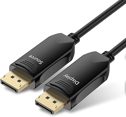 Amazon.com: BIFALE DP Fiber Cable 100ft, Displayport Fiber Optic High ...