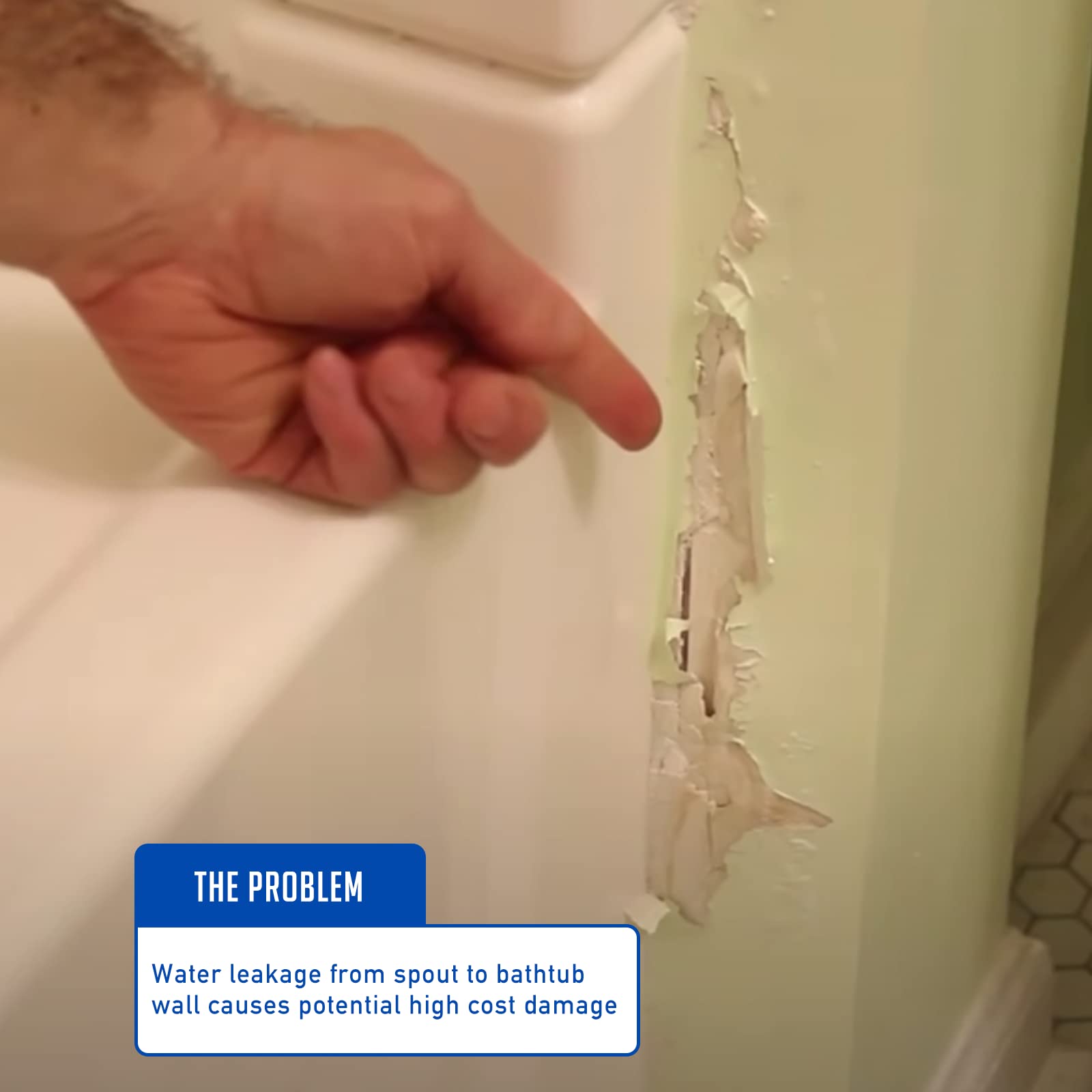 Snapklik.com : Welvzen Bathtub Spout Back Sealing For 1/2 Copper Pipe ...