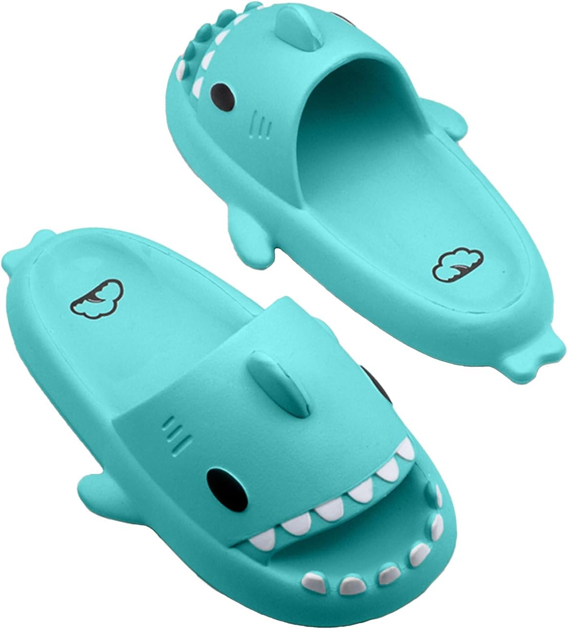Amazon.com | The Cloudsharks Originals - Cartoon Shark Slides for Men & Women - Non-Slipper ...