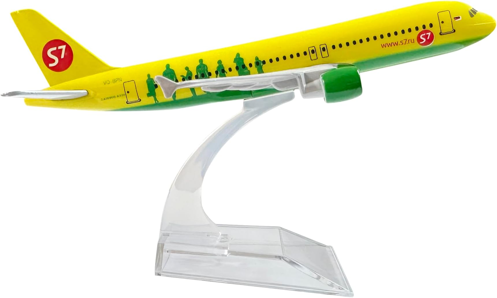 Amazon.com: Bswath Model Plane 1:400 Scale Model Airplane American ...