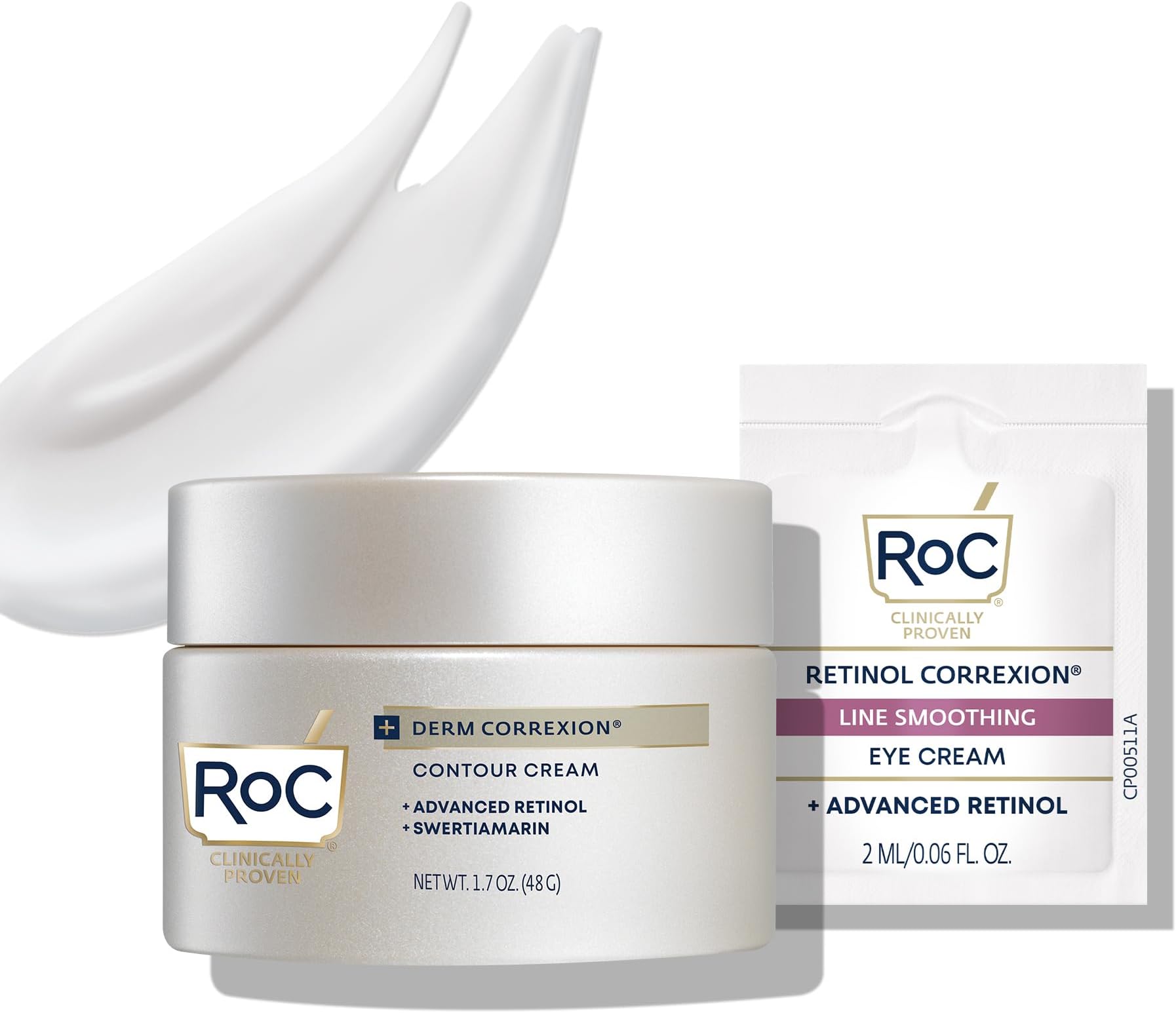 Amazon.com: RoC Derm Correxion Neck Cream with Hyaluronic Acid and ...