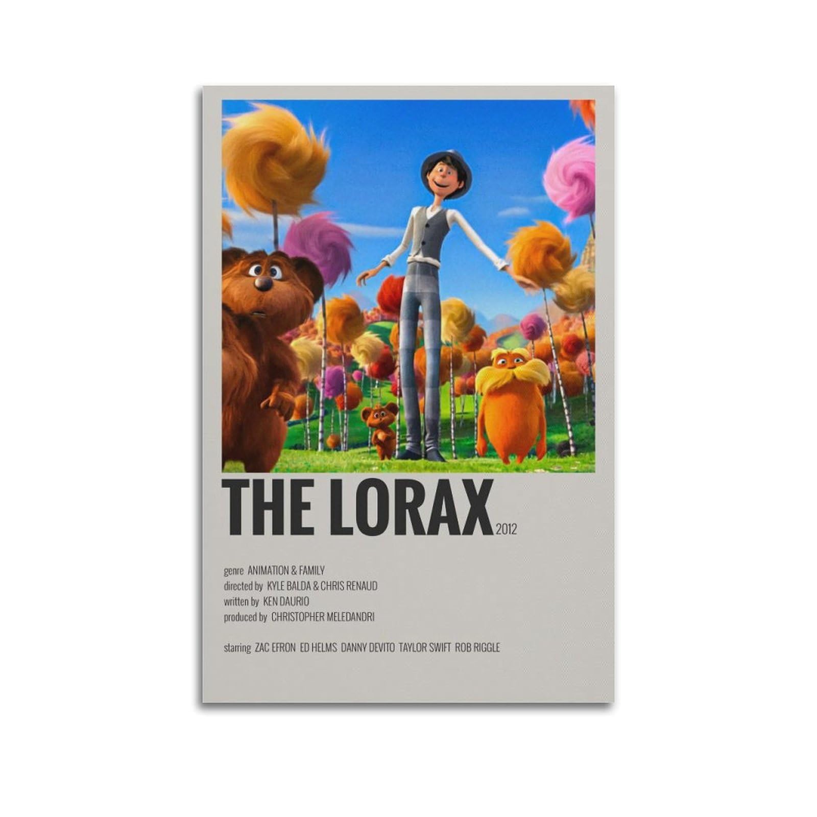 Poster Lorax Dr. Seuss' The Lorax Tickets & Showtimes | Fandango