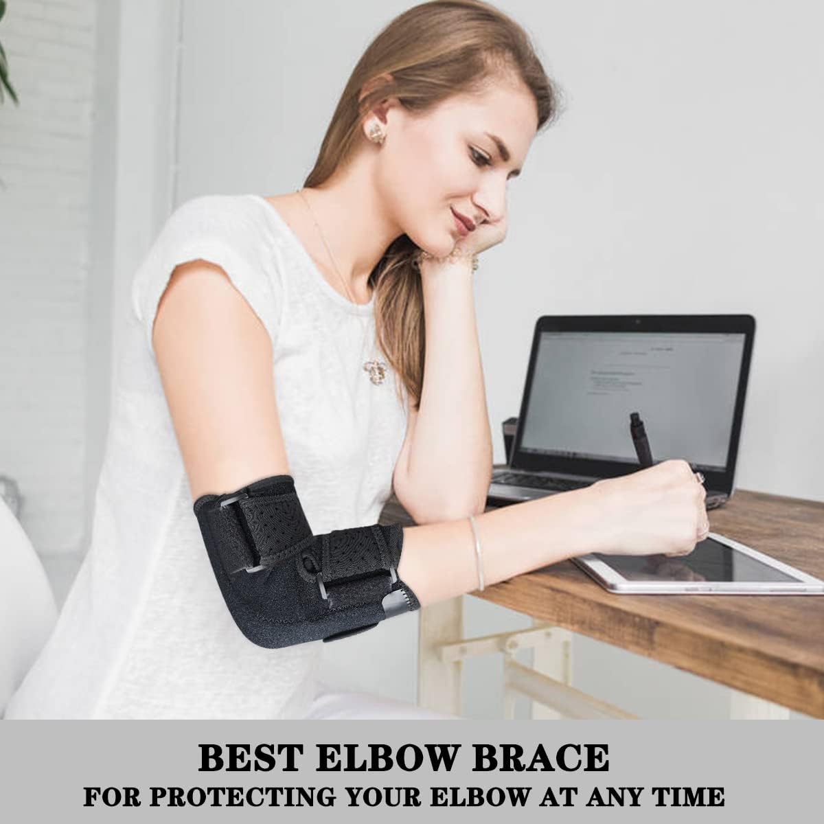 Snapklik.com : Reamphy Elbow Brace,Comfortable Night Elbow Sleep ...
