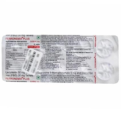 Ferronemia Plus - Strip of 10 Tablets : Amazon.in: Fashion