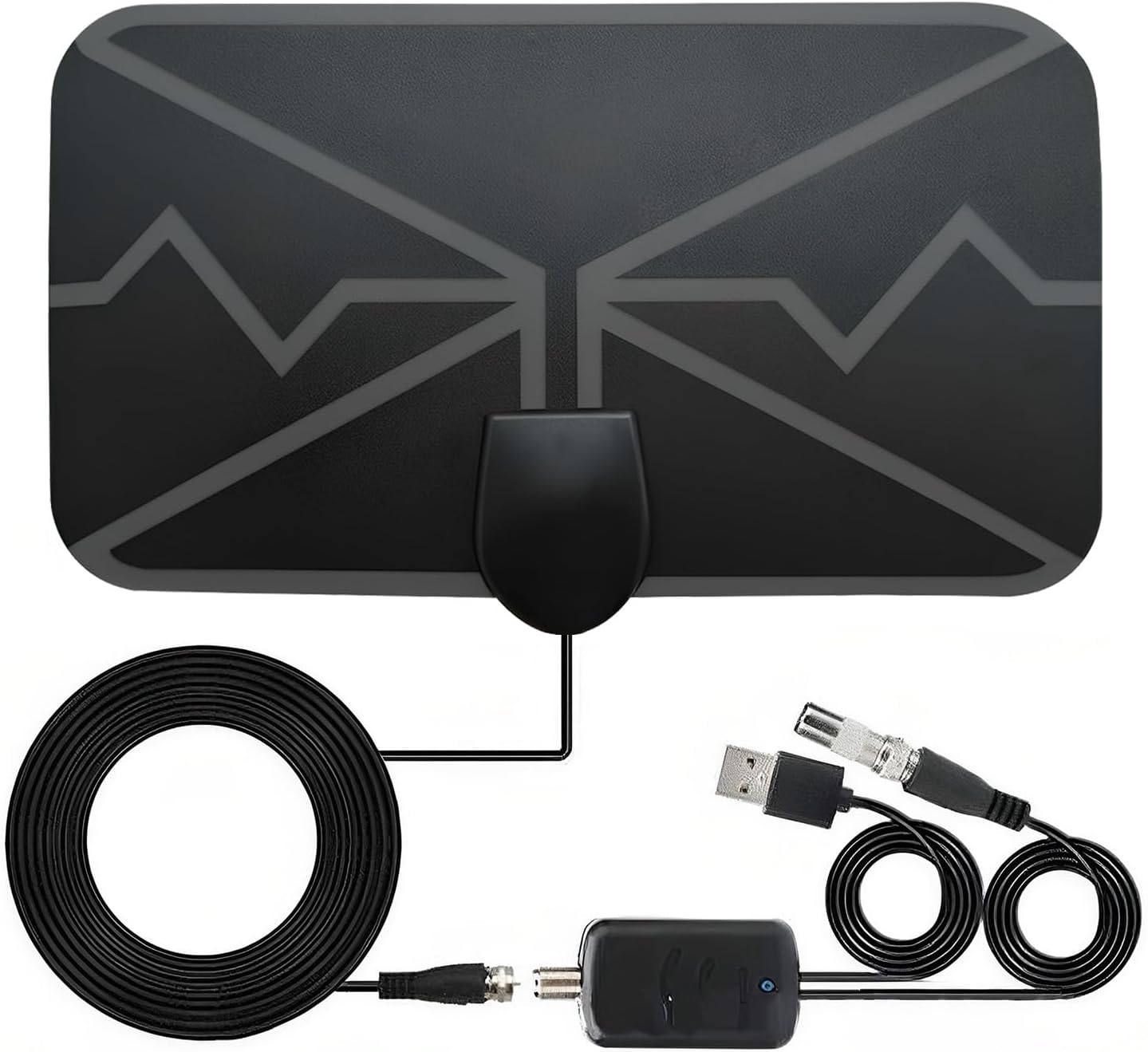 Amazon.com: XIANGLYO TV Antenna Amplified HD Digital Indoor TV Antenna ...