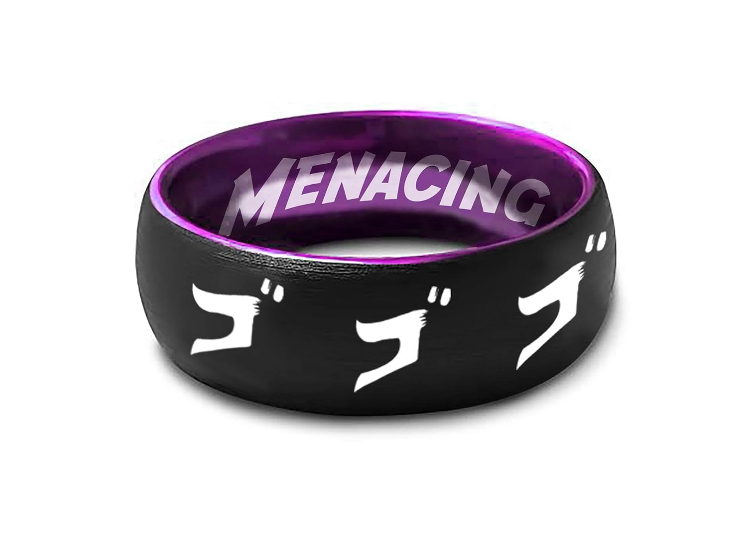 Amazon.com: Jojo's bizarre adventure ring, menacing, jojo rings, jojos ...