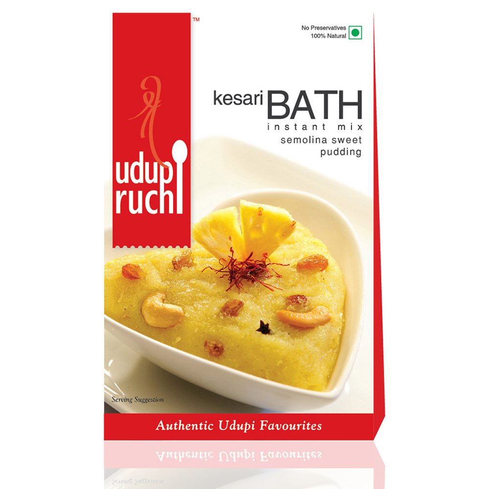 Udupi Ruchi's Kesari Bath Instant Mix, 400g : Amazon.in: Grocery ...