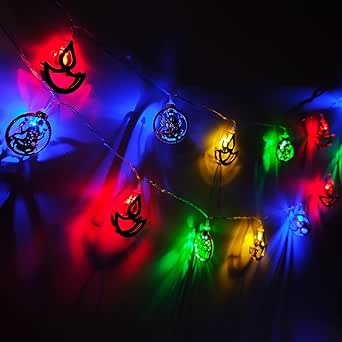 Amazon.com: KYMY Diwali String Lights with 9.8 ft, Happy Diwali 20 LED ...