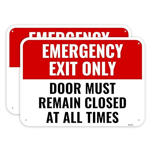 6 Best Emergency Exit Signs for Safety Awareness - Consumigo