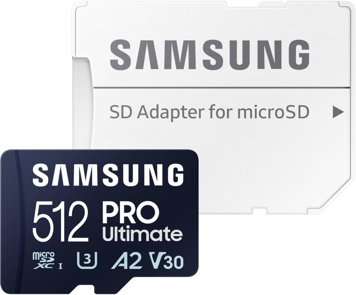 Samsung 512 Go PRO Ultimate Carte Mémoire Micro SDXC jusqu'à 200 Mo/s ...