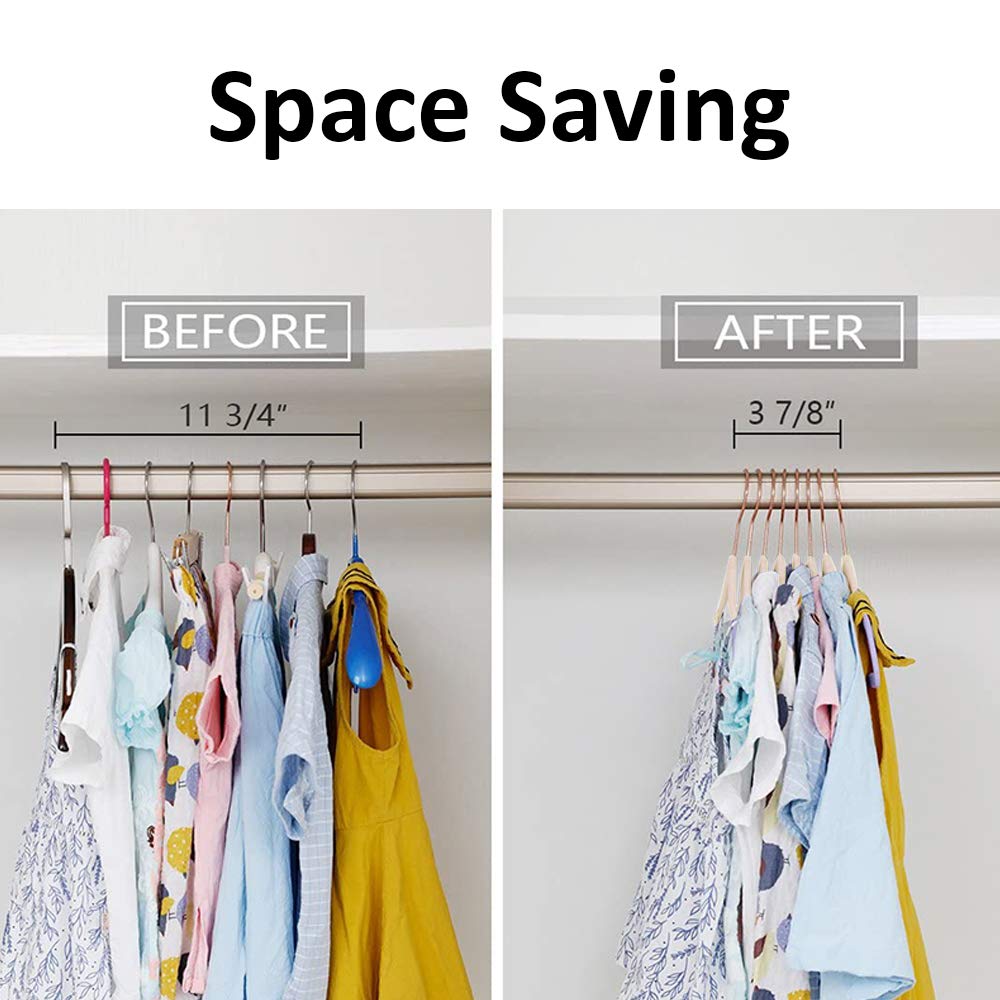 Snapklik.com : VECELO Premium Velvet Clothes Hangers Suit Heavy Duty ...
