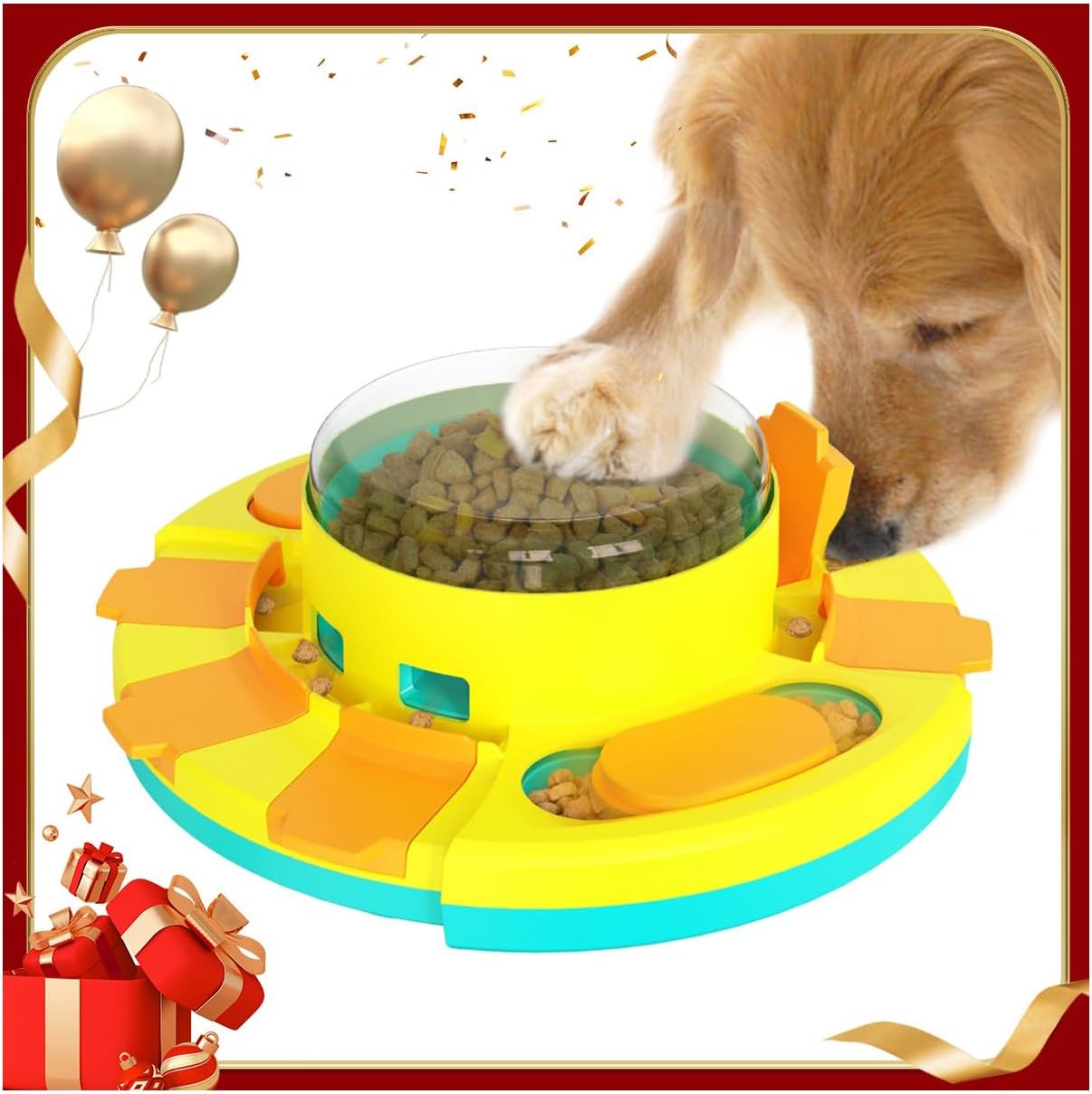 LACCEN Jouet interactif pour chien, distributeur de friandises pour ...