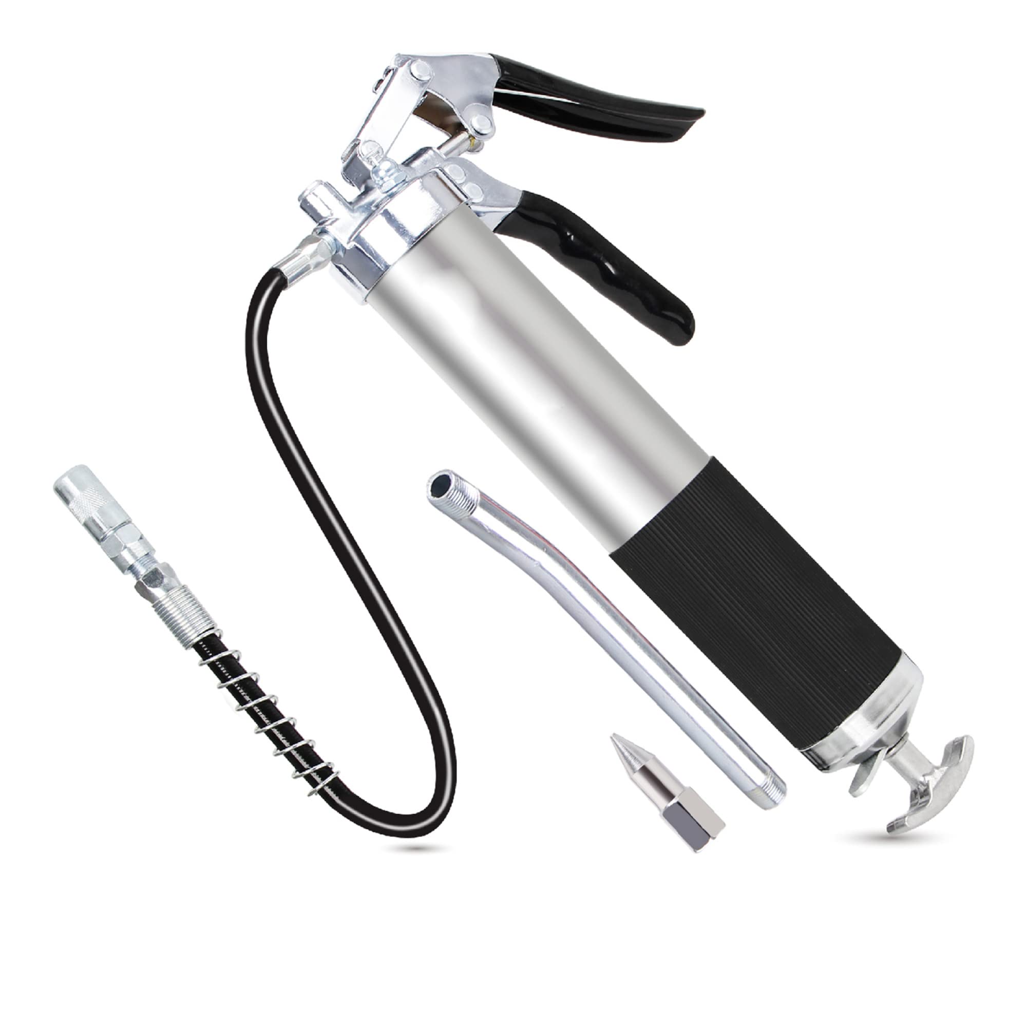 6000 Psi Heavy Duty Deluxe Grease Gun High Pressure Pistol | Desertcart ...