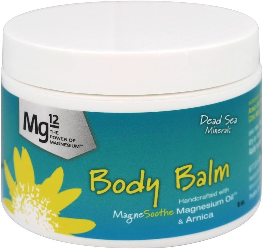 Amazon.com : Mg12 8oz Body Balm with Magnesium Oil and Arnica : Health ...